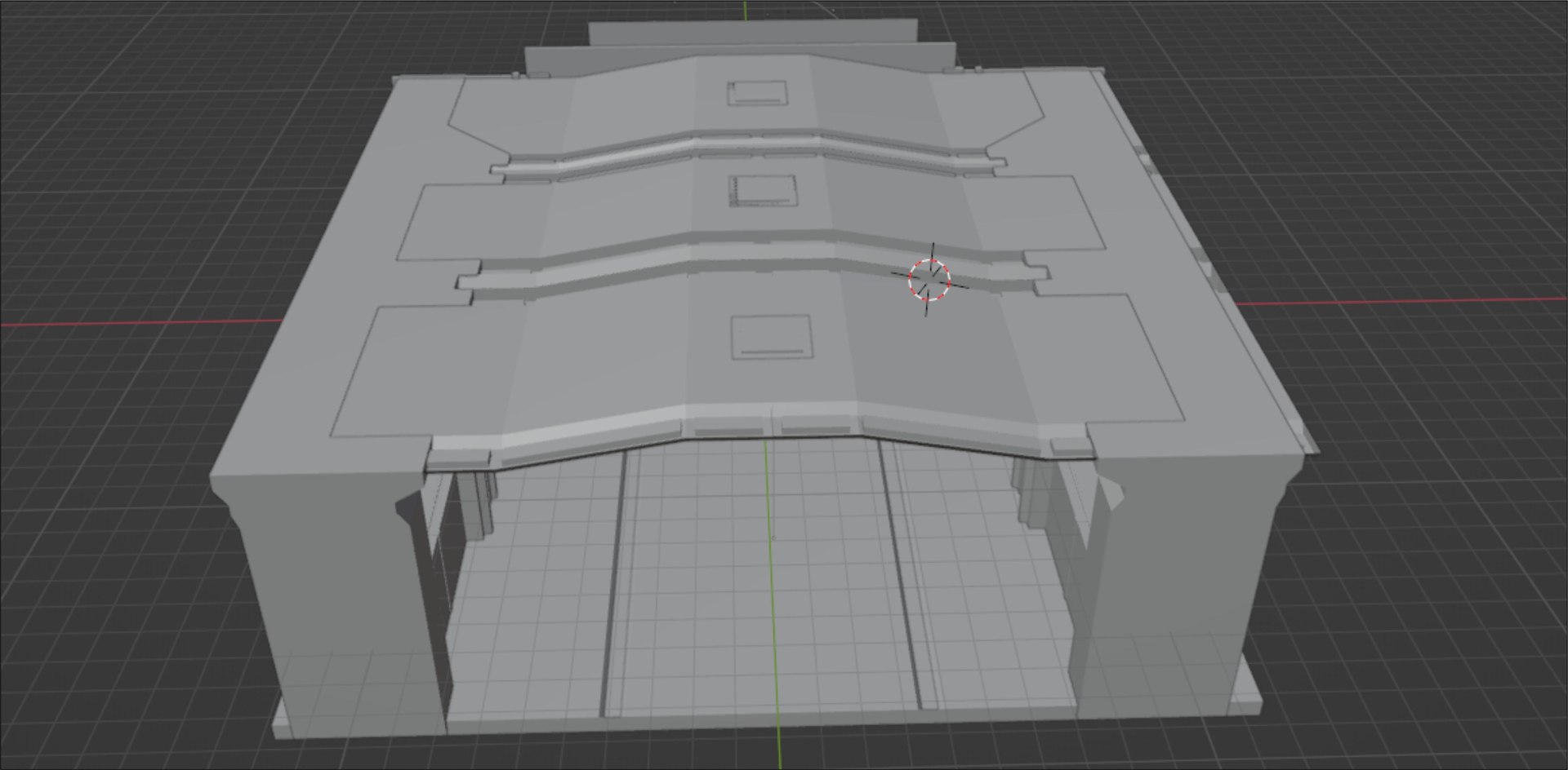 3D Space Room With Portal Gate Model - TurboSquid 2112714