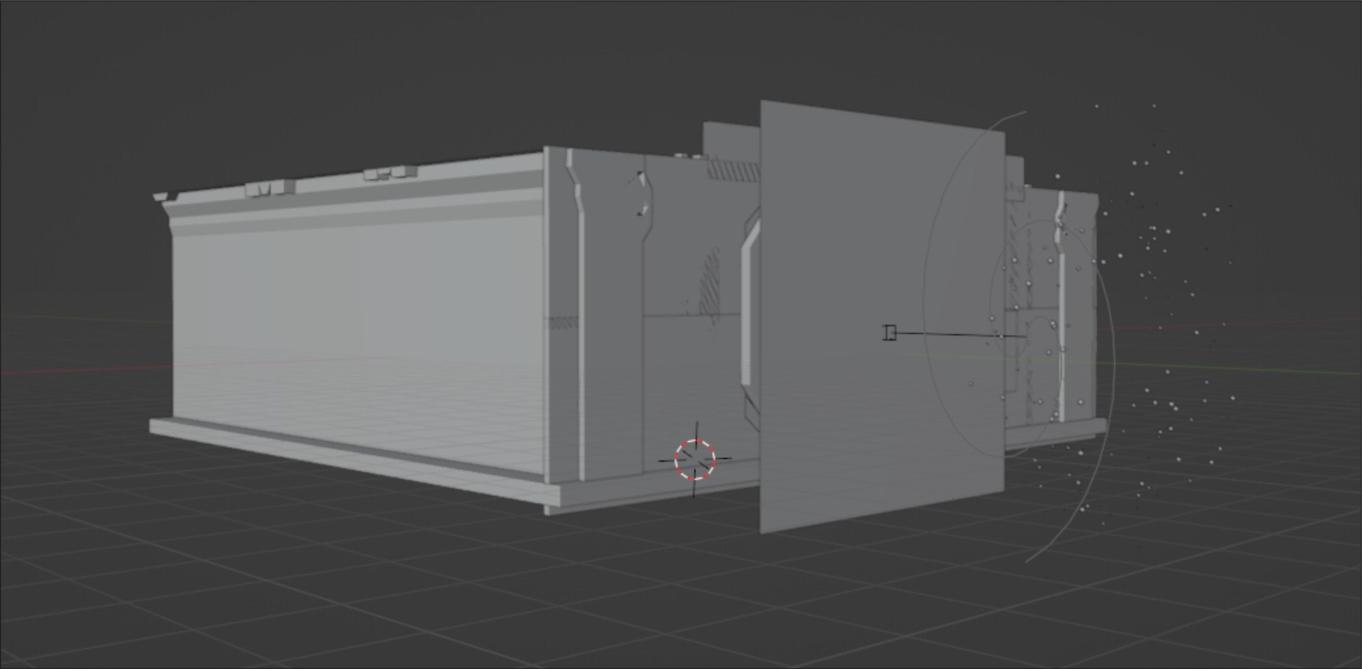 3D Space Room With Portal Gate Model - TurboSquid 2112714
