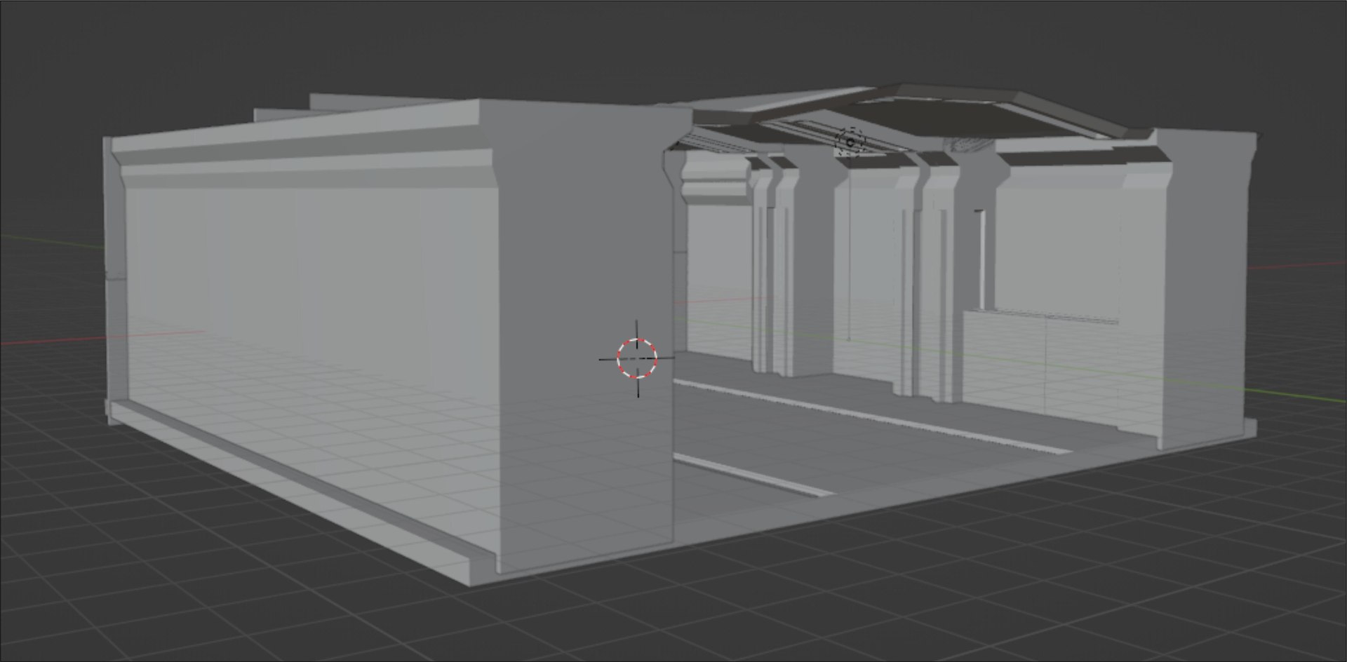 3D Space Room With Portal Gate Model - TurboSquid 2112714