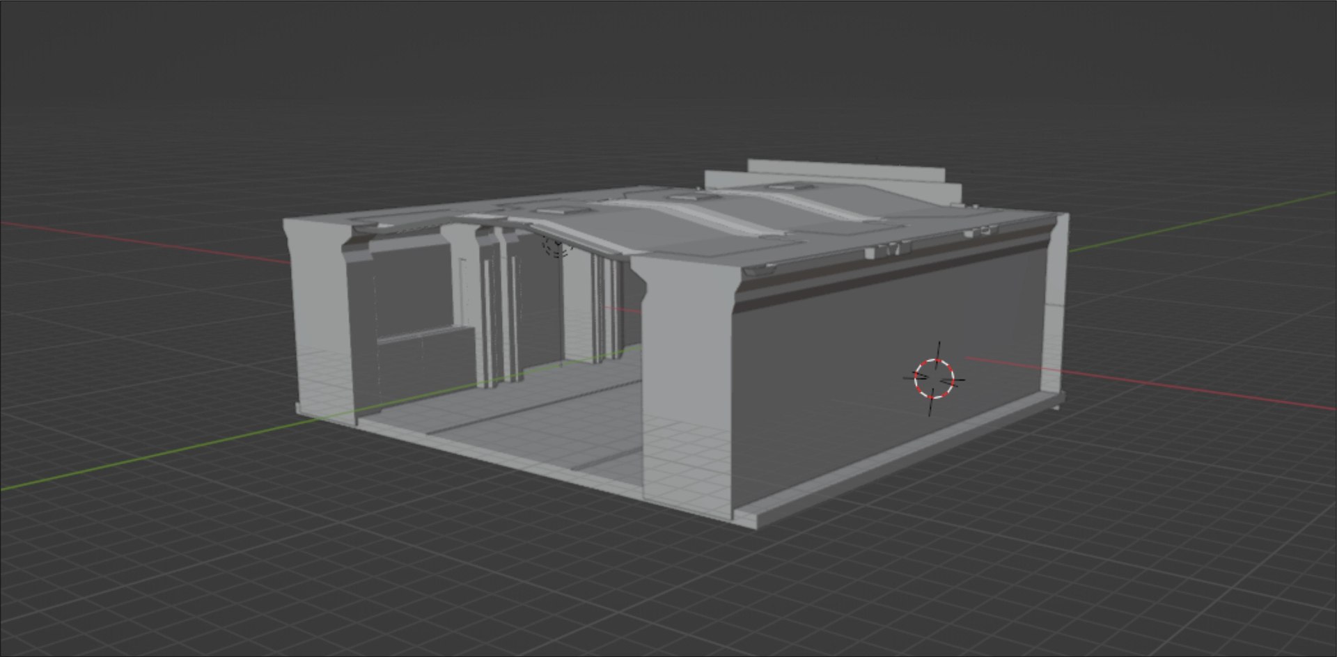 3D Space Room With Portal Gate Model - TurboSquid 2112714