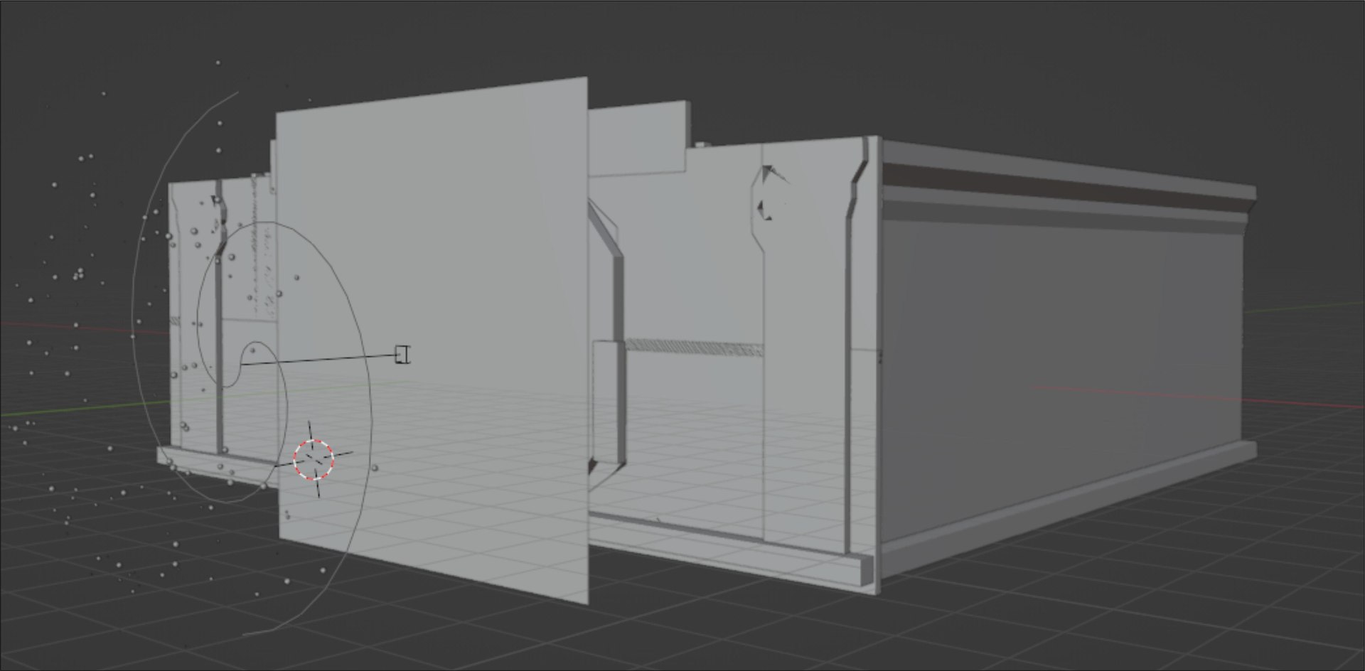 3D Space Room With Portal Gate Model - TurboSquid 2112714