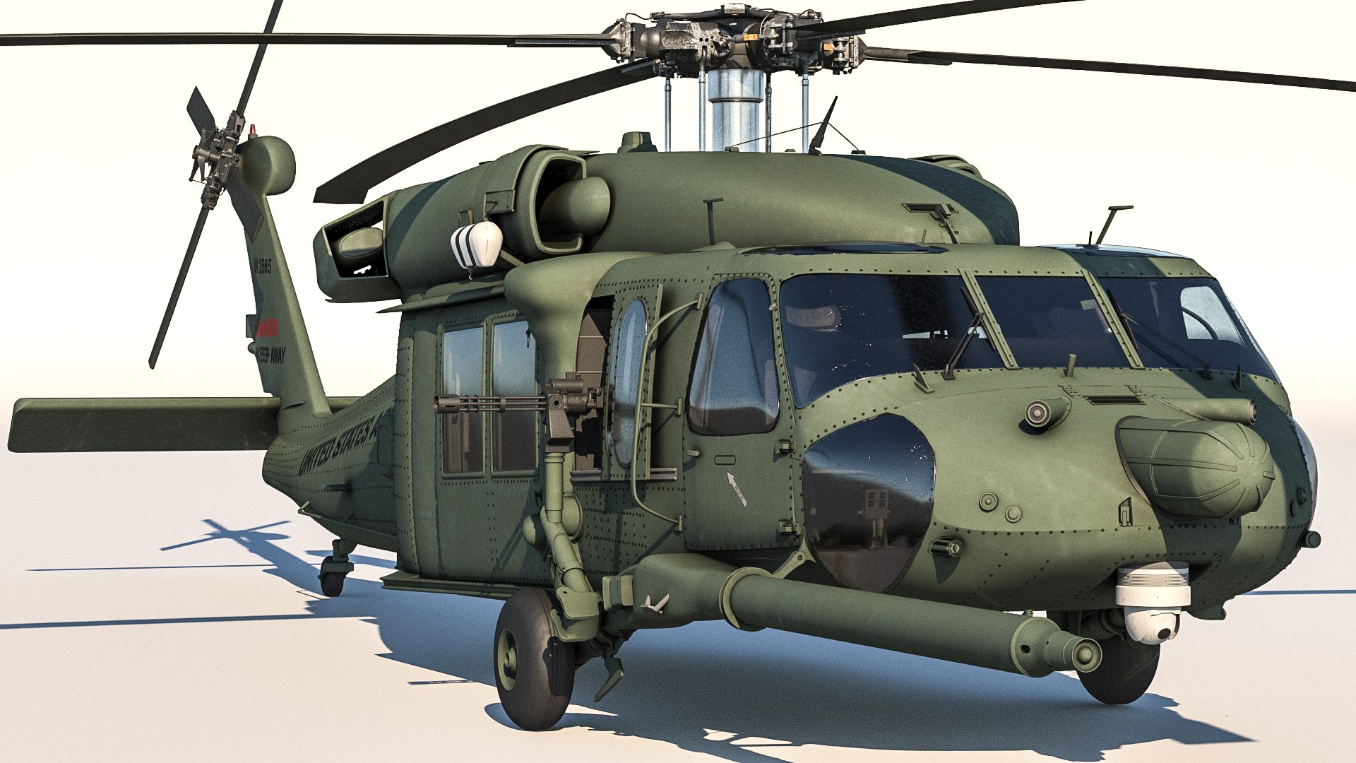 Black Hawk 3D - TurboSquid 1732885