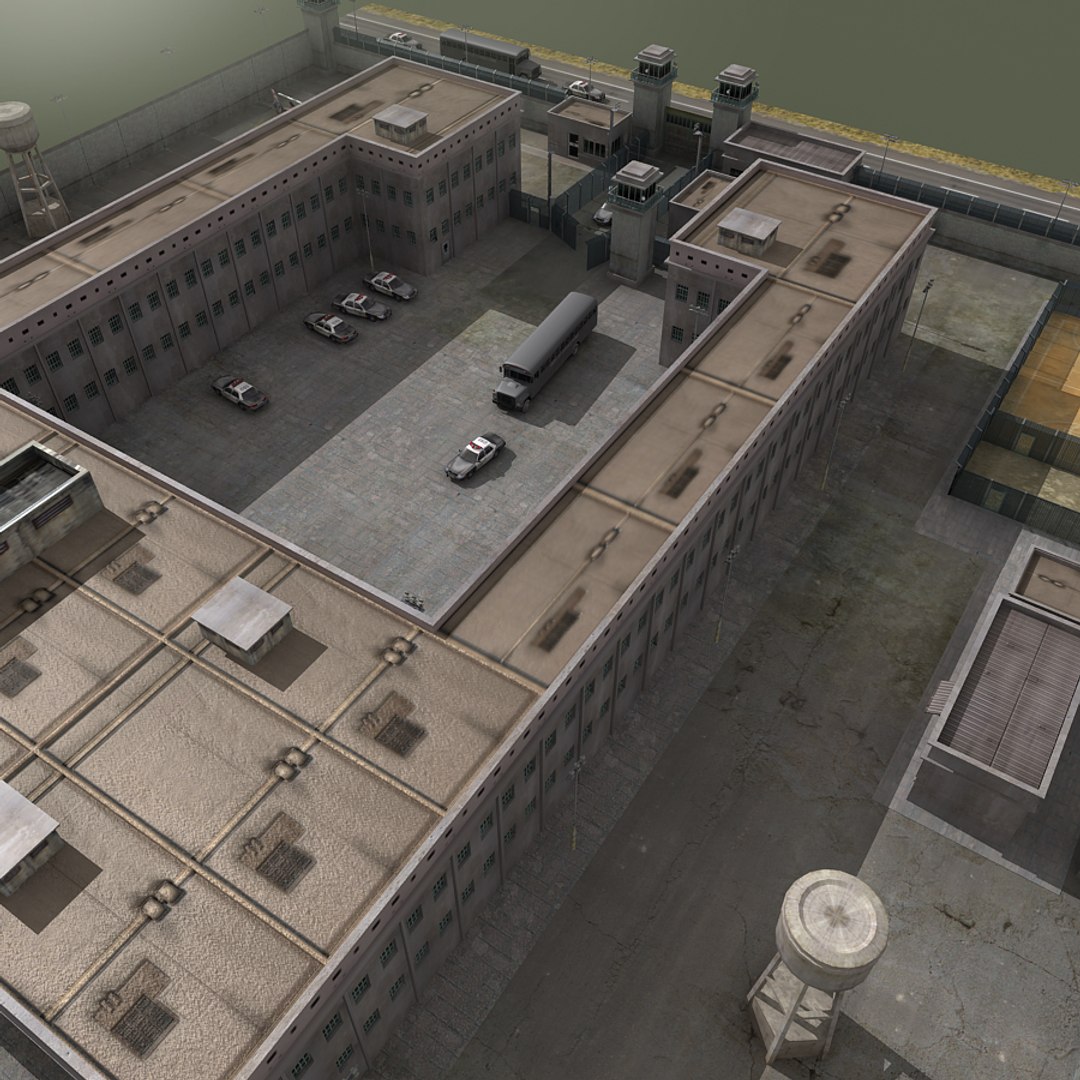 Prison Jail 3d Model