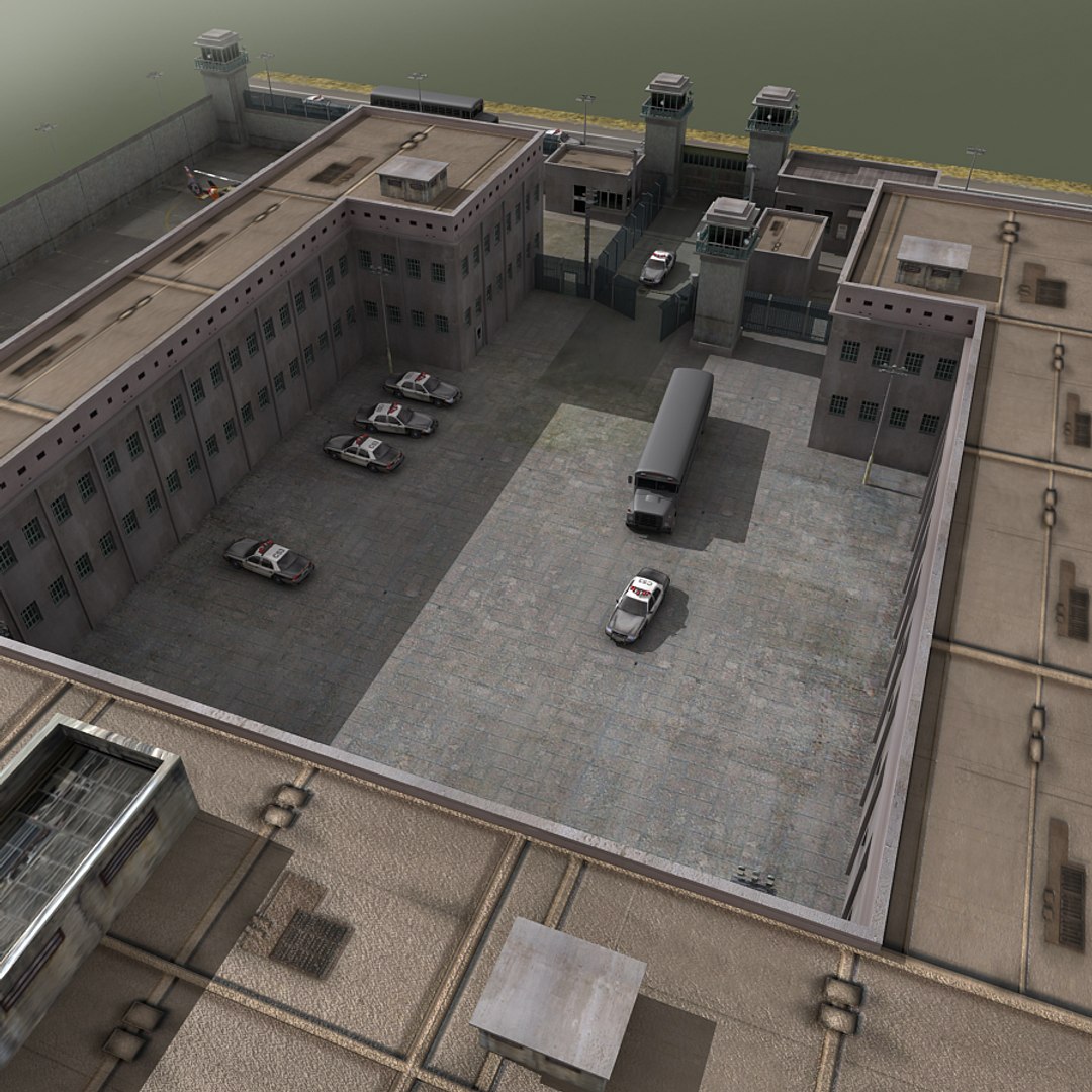 Prison Jail 3d Model