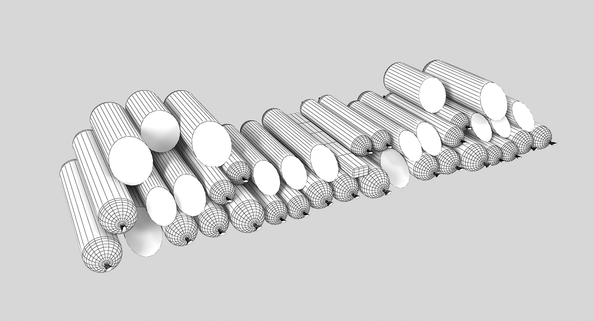 Sausage Set 3D Model - TurboSquid 1156558