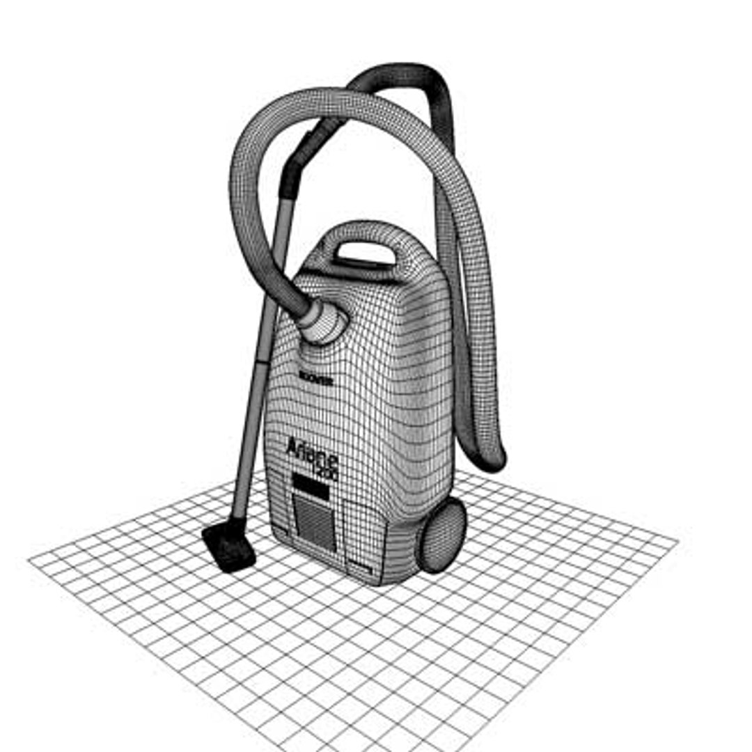 Hoover Duster 3d Model