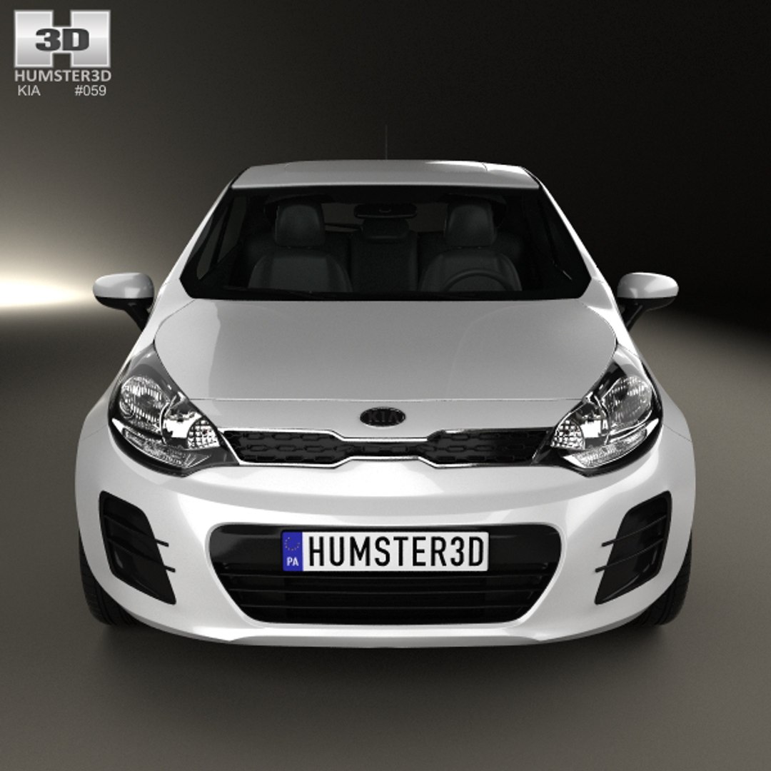 Kia Rio Ub 3D Model - TurboSquid 1159603