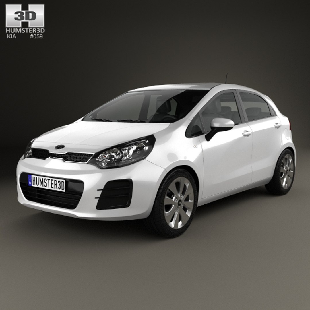 Kia Rio Ub 3D Model - TurboSquid 1159603