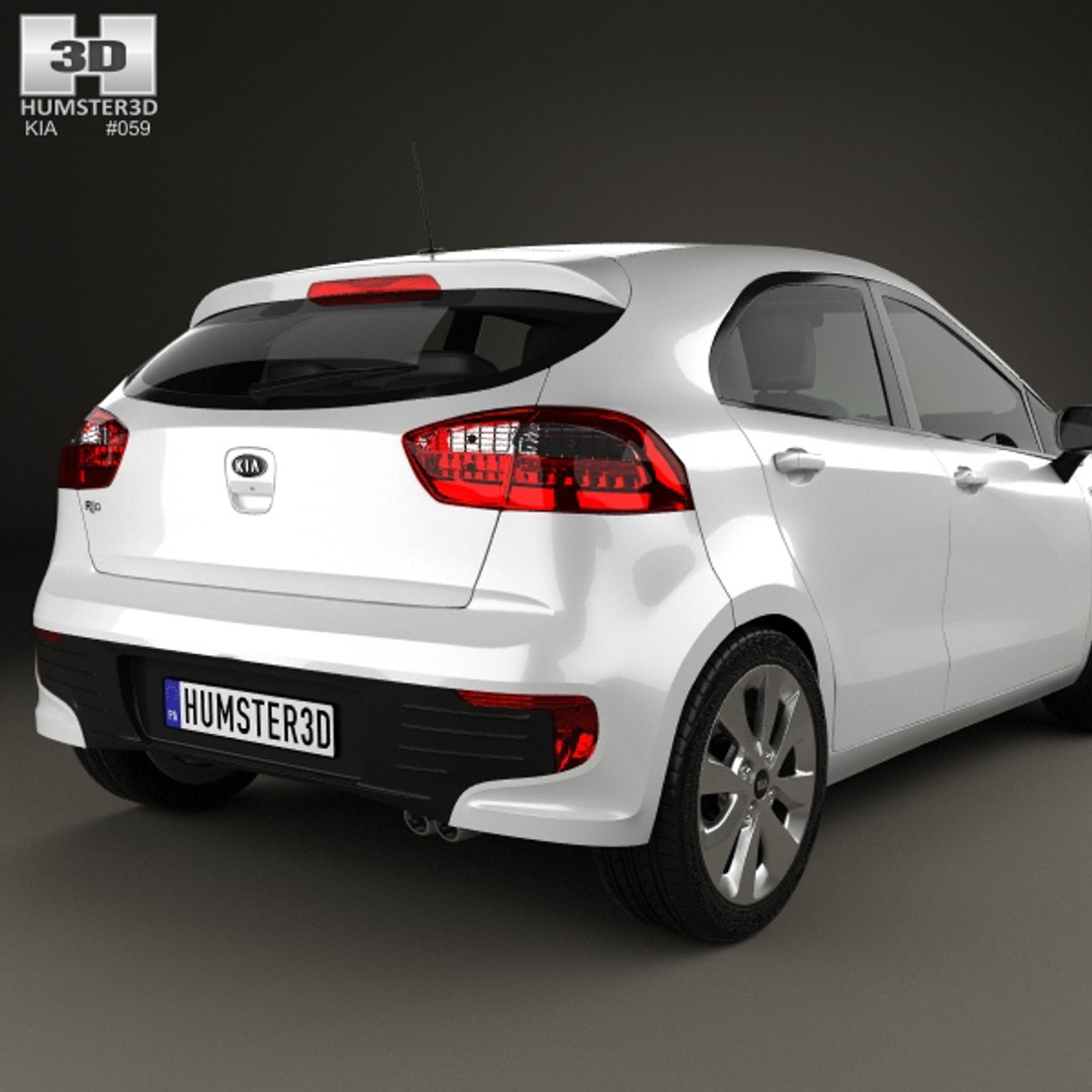 Kia Rio Ub 3D Model - TurboSquid 1159603