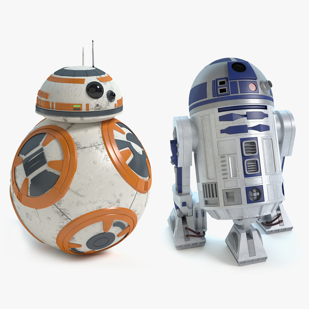 droids star wars 3d max