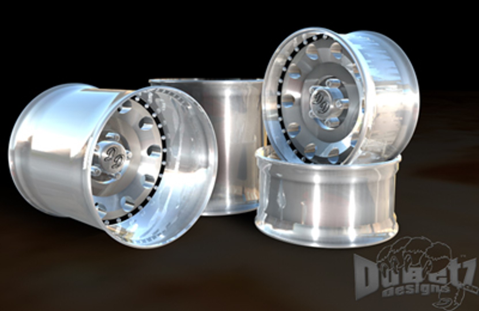 3d Wheels Centerline Convo Rims Model