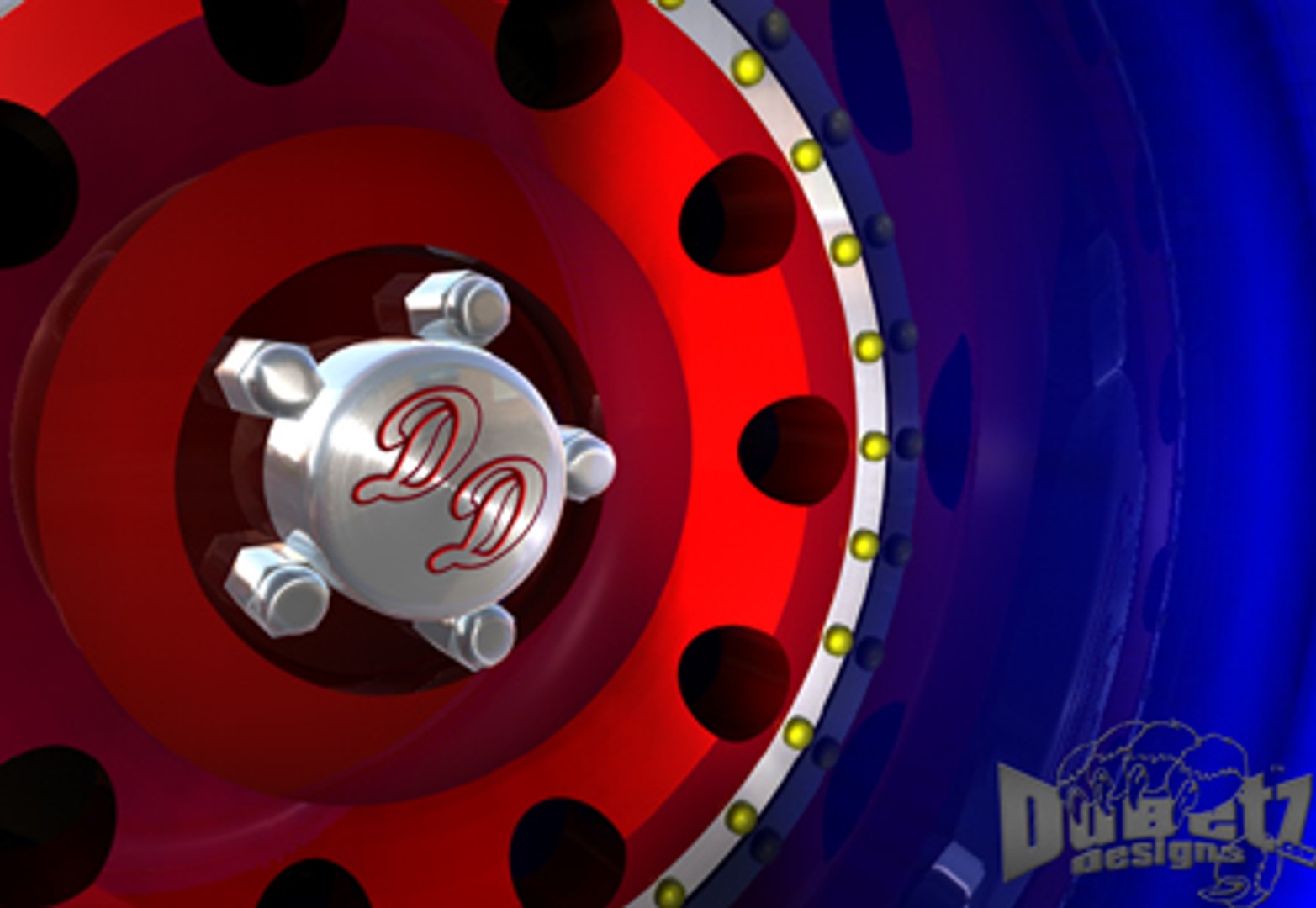 3d Wheels Centerline Convo Rims Model