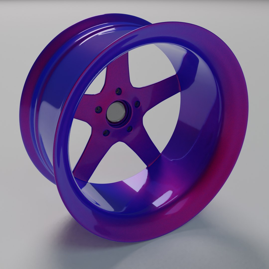 3D Car Rim - TurboSquid 1566692