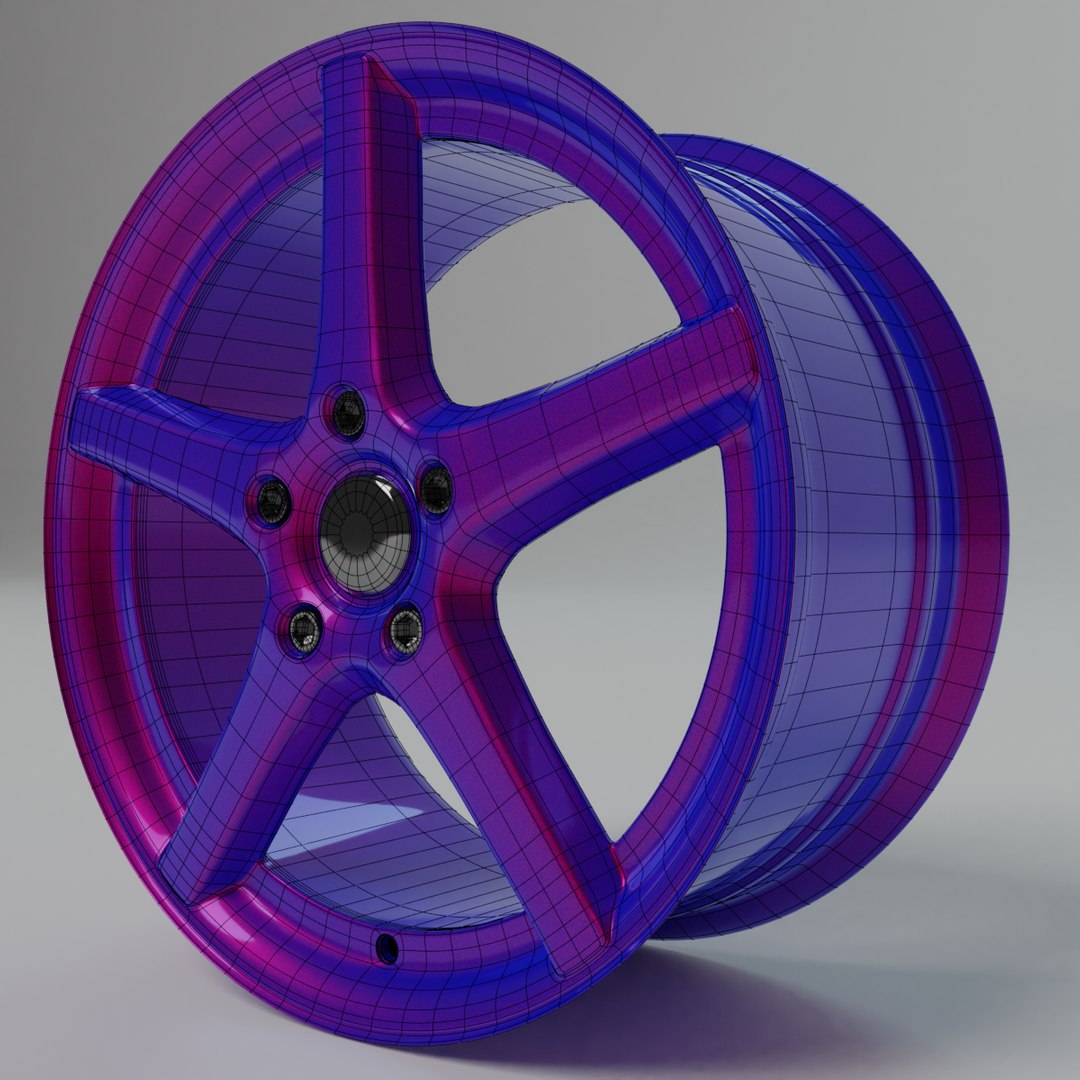 3D Car Rim - TurboSquid 1566692