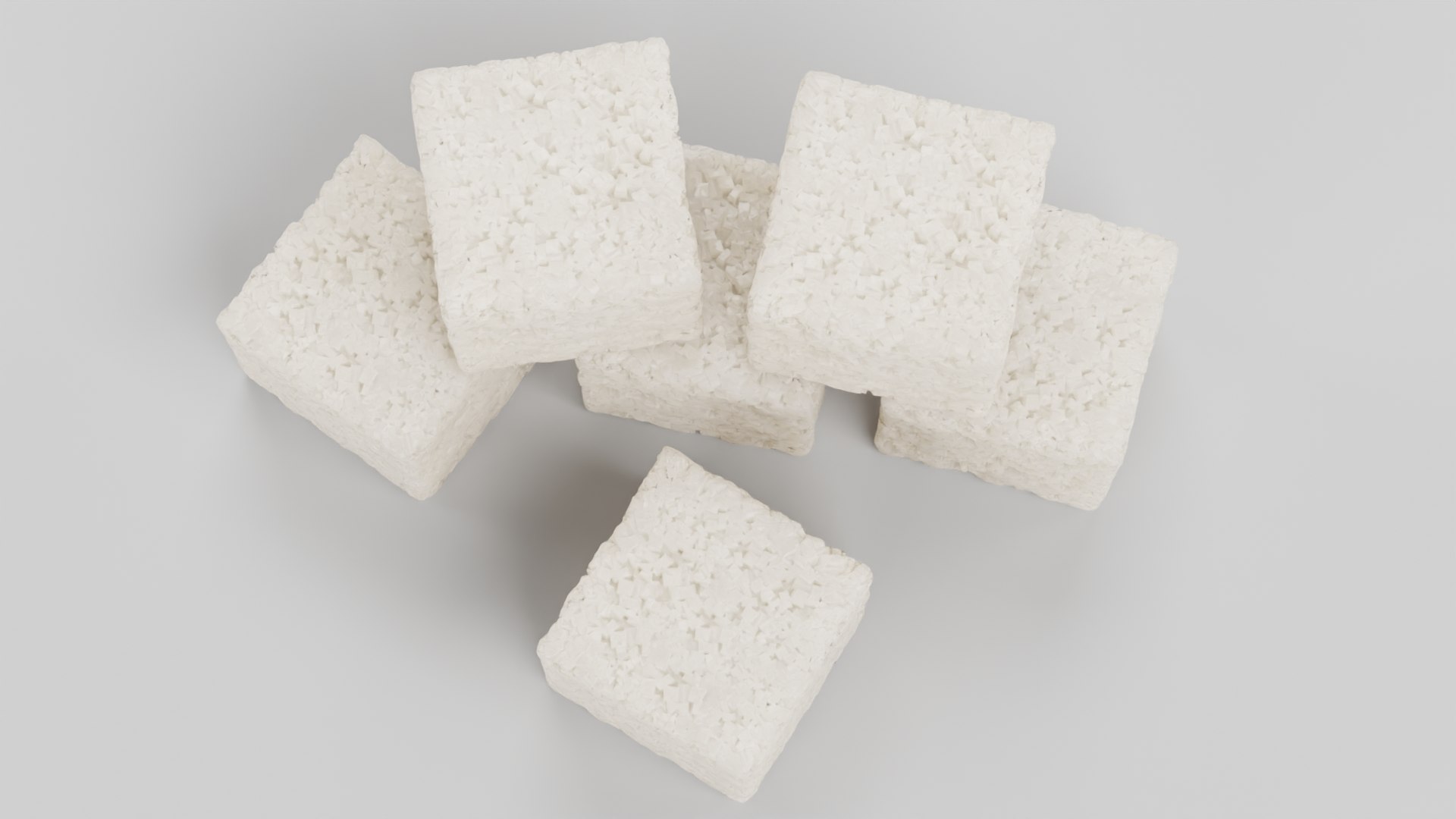 Sugar Cube 3D Model - TurboSquid 1689133