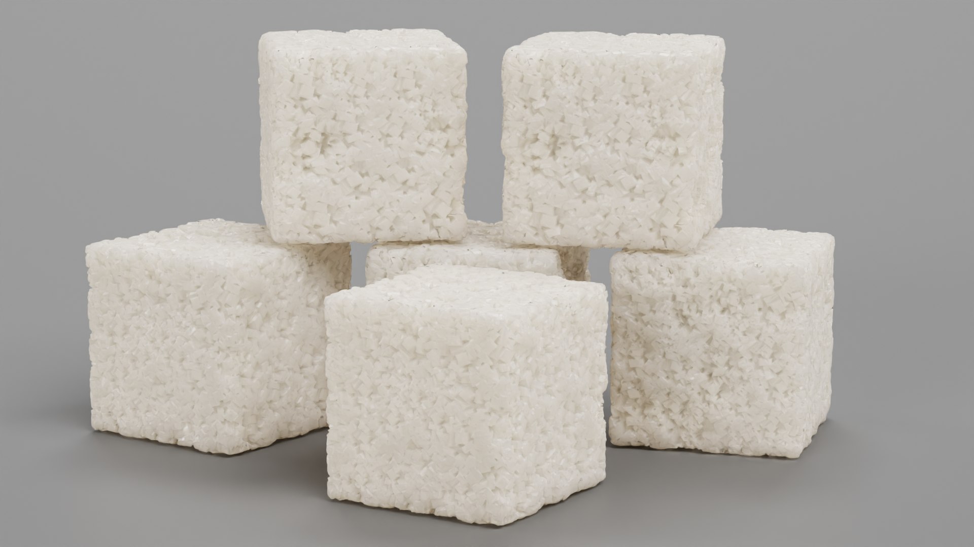 Sugar Cube 3D Model - TurboSquid 1689133