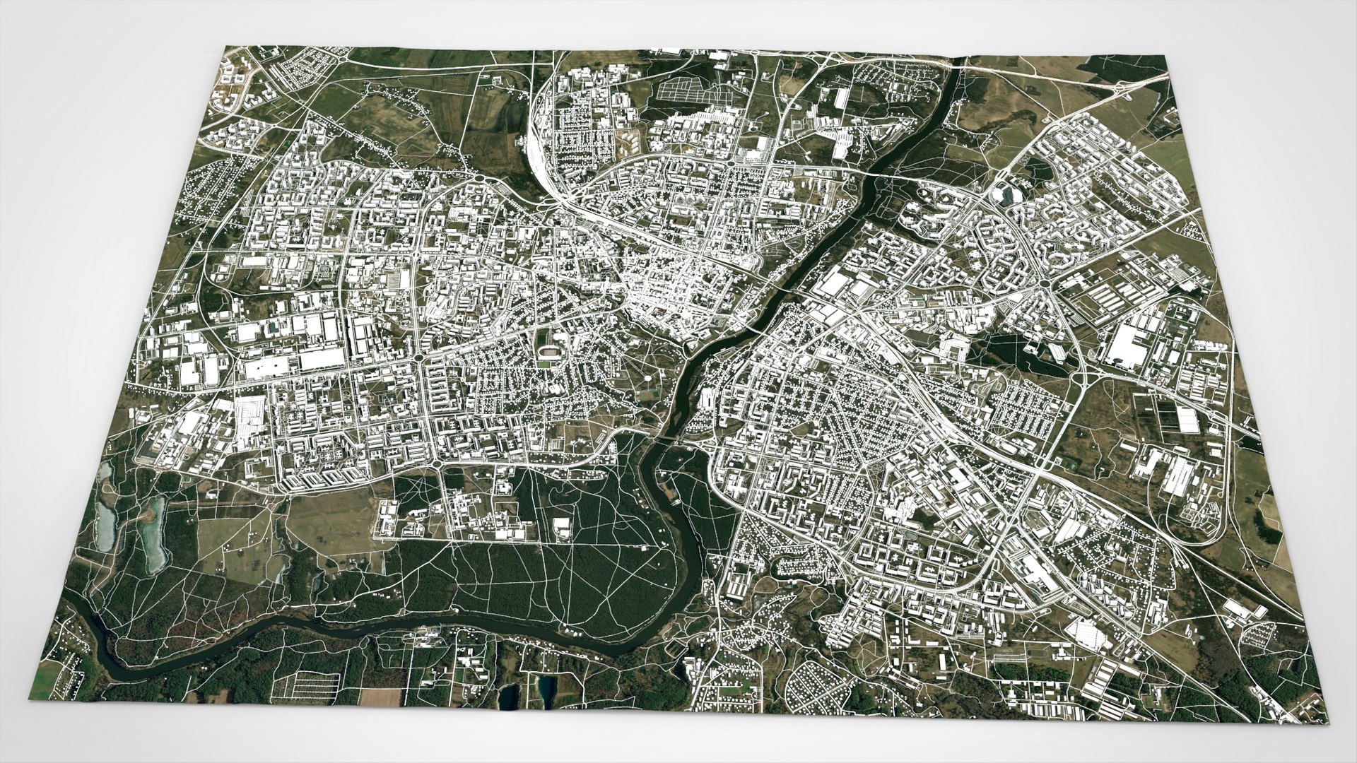 3D Cityscape Grodno Belarus Model - TurboSquid 2006536