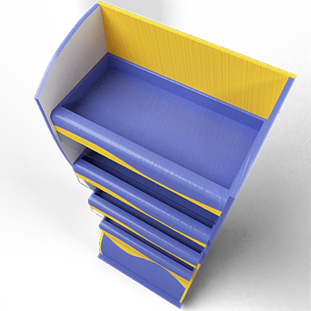 3d Model Cosmetics Display Case