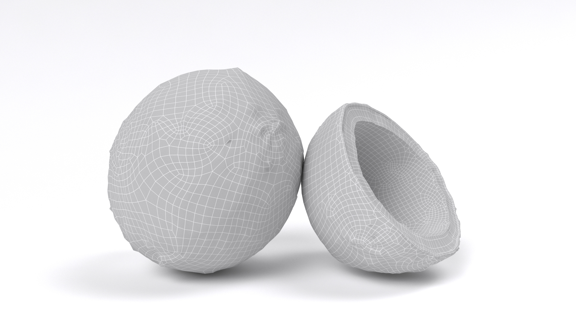 Realistic coconut 01 3D model - TurboSquid 1466465