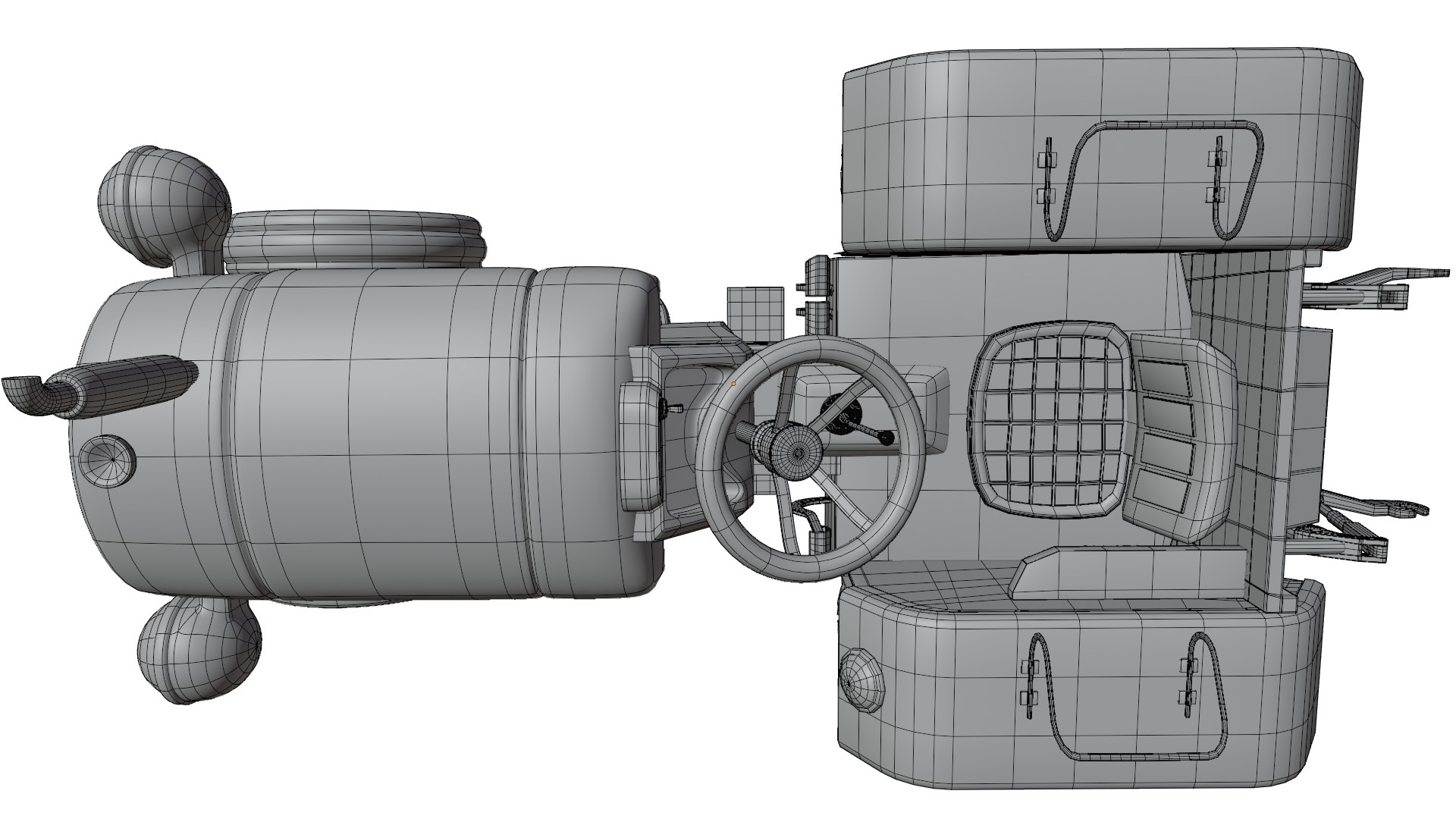 3D Tractor Model - TurboSquid 2226733
