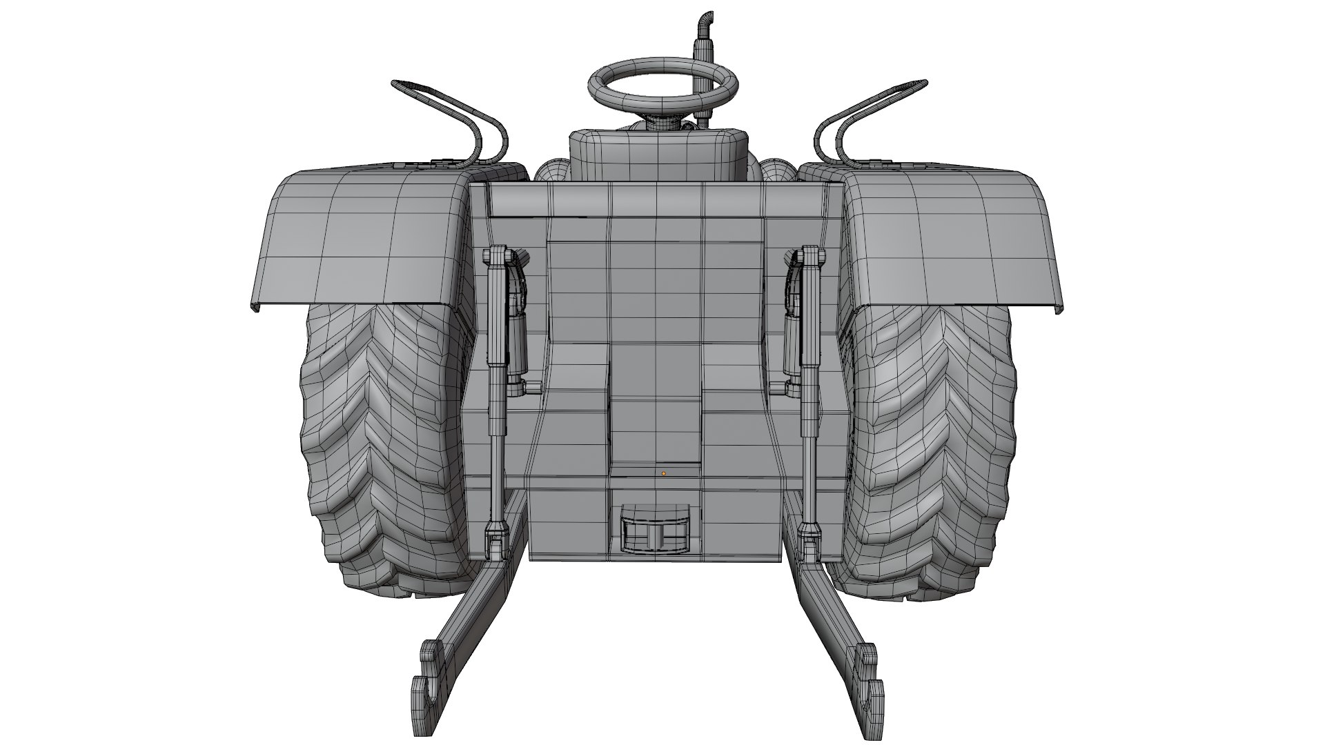 3D Tractor Model - TurboSquid 2226733