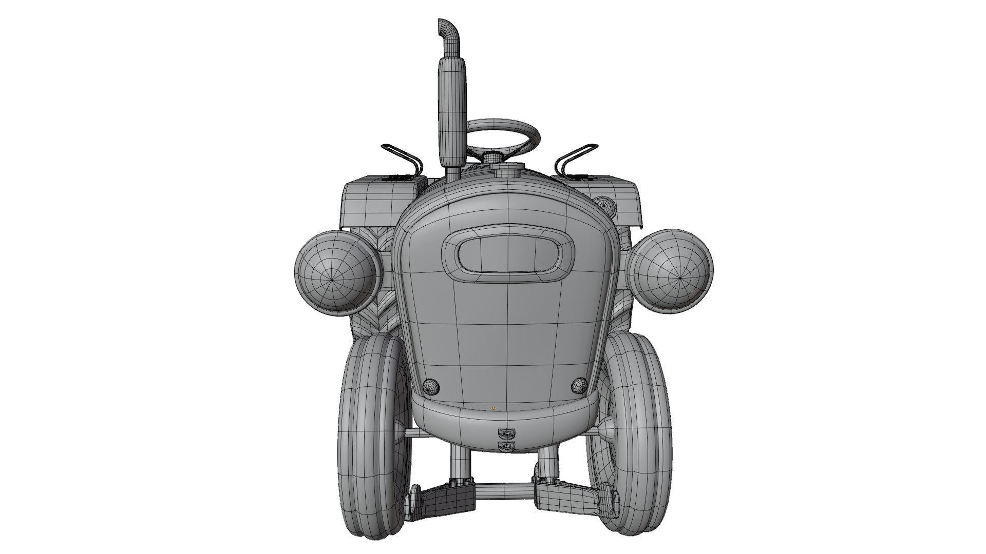 3D Tractor Model - TurboSquid 2226733
