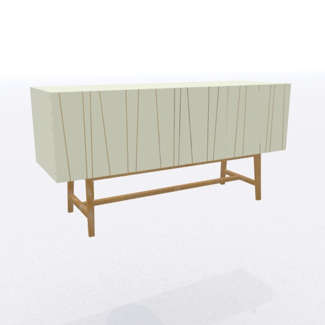 Simple Sideboard 3d Obj