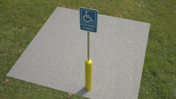 Handicap Sign 3D Models for Download | TurboSquid