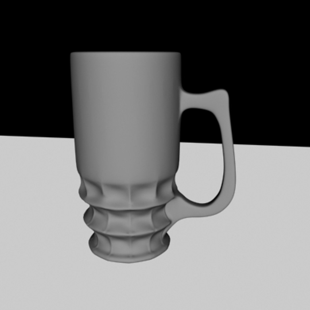 3d Pint Glass Model