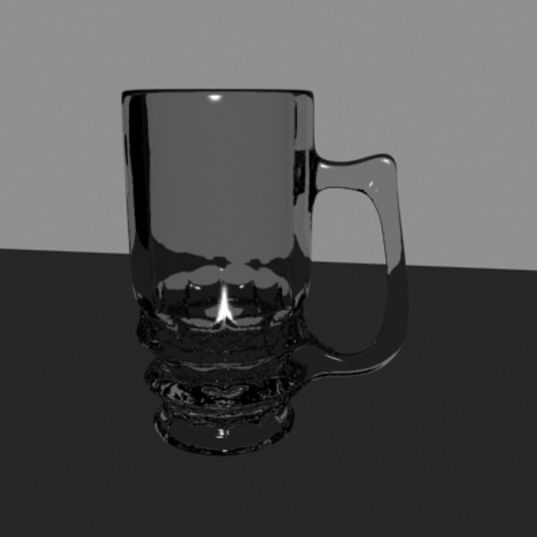 3d Pint Glass Model