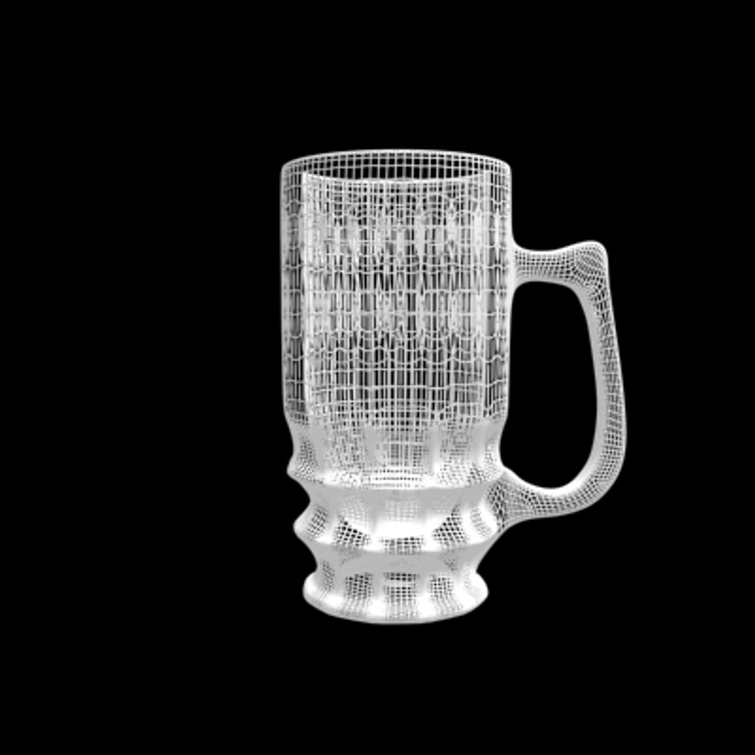 3d Pint Glass Model