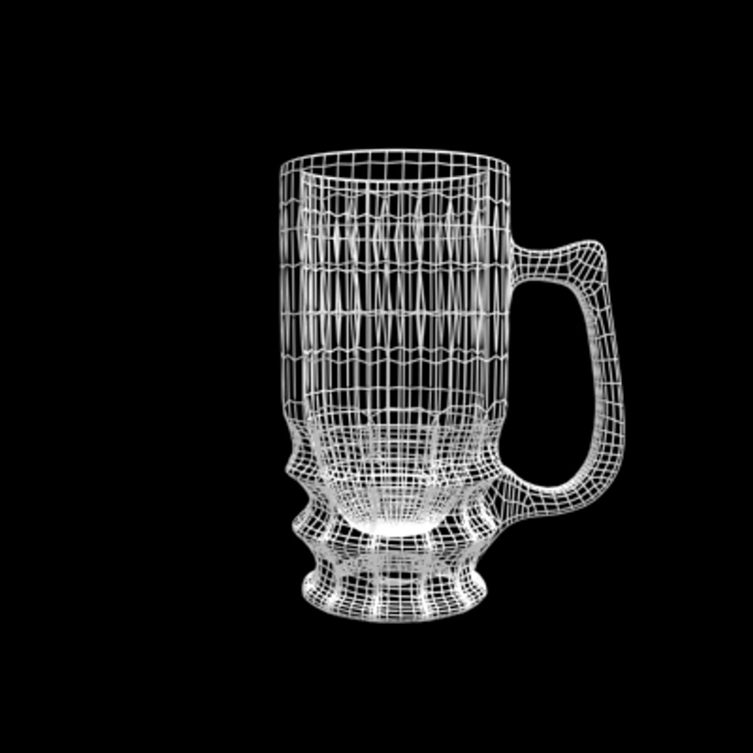 3d Pint Glass Model