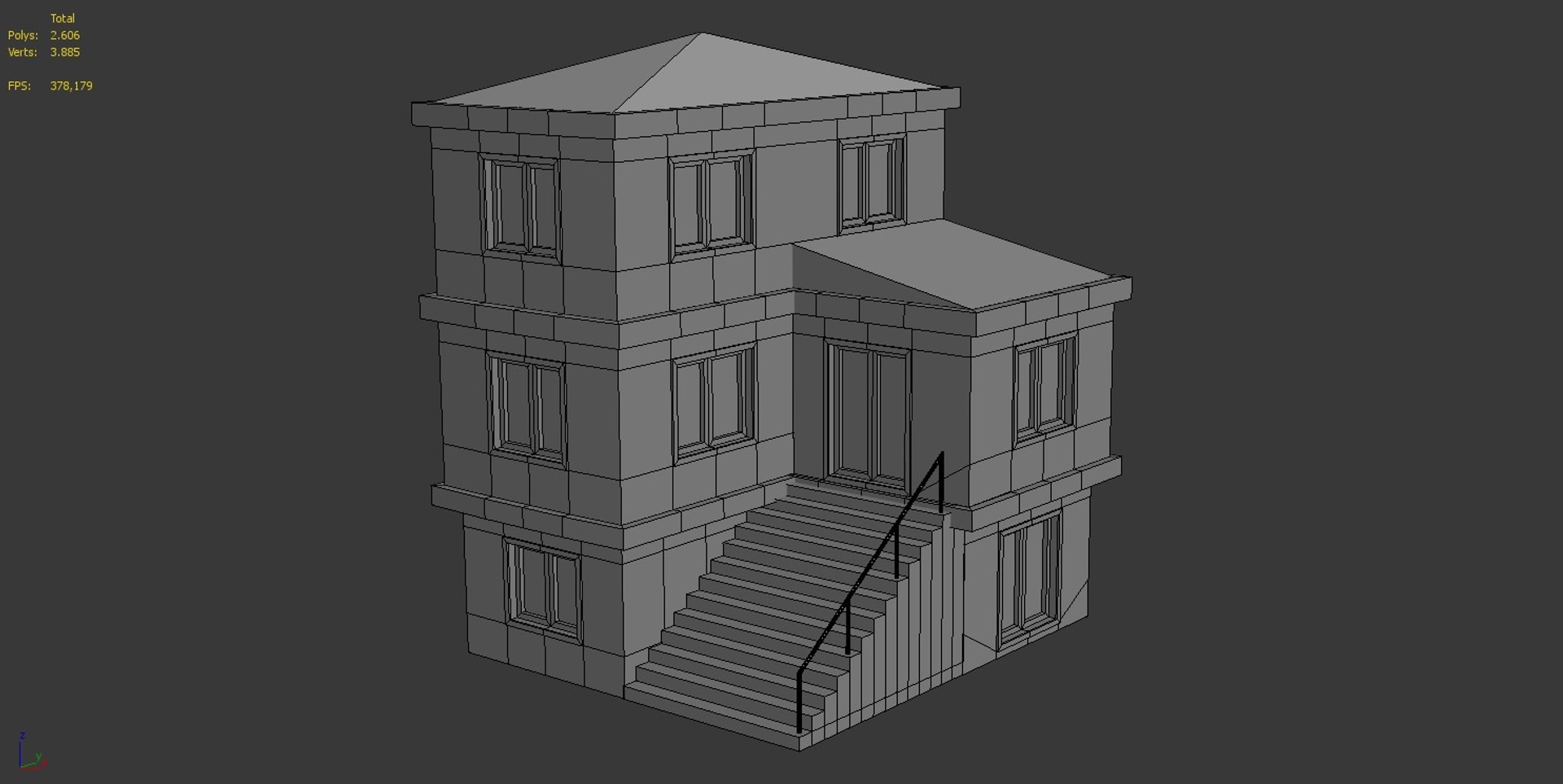3D Country House 01 - TurboSquid 1868094