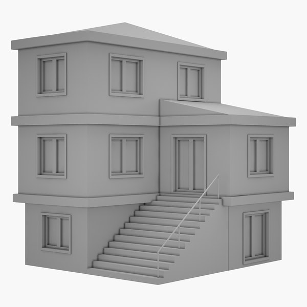 3D Country House 01 - TurboSquid 1868094