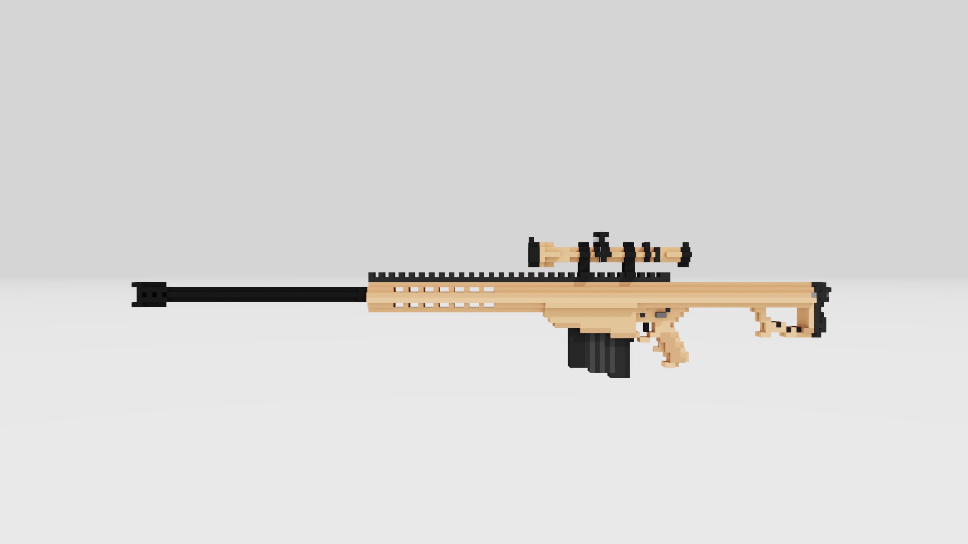 3D BARRETT M82 Model - TurboSquid 2116851