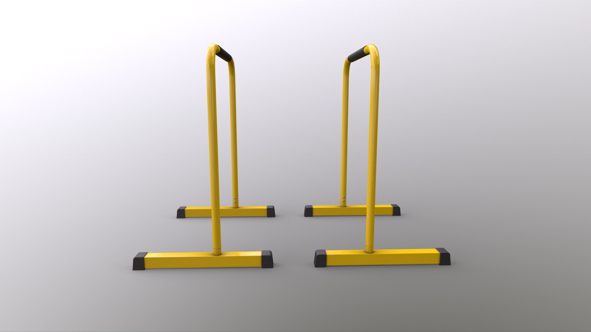 PBR Dipping Parallel Dip Bar 3D Model - TurboSquid 1795008