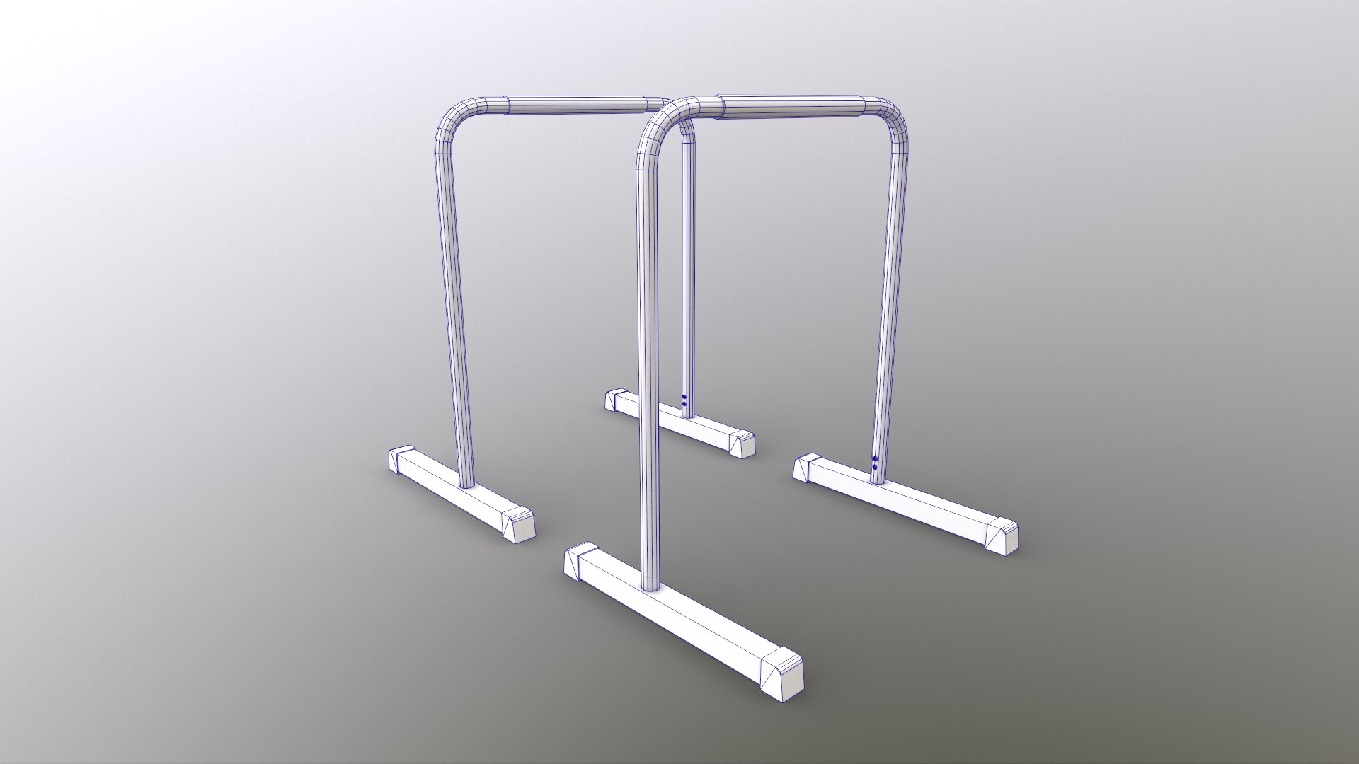 PBR Dipping Parallel Dip Bar 3D Model - TurboSquid 1795008