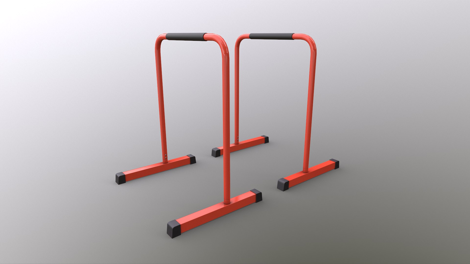PBR Dipping Parallel Dip Bar 3D Model - TurboSquid 1795008
