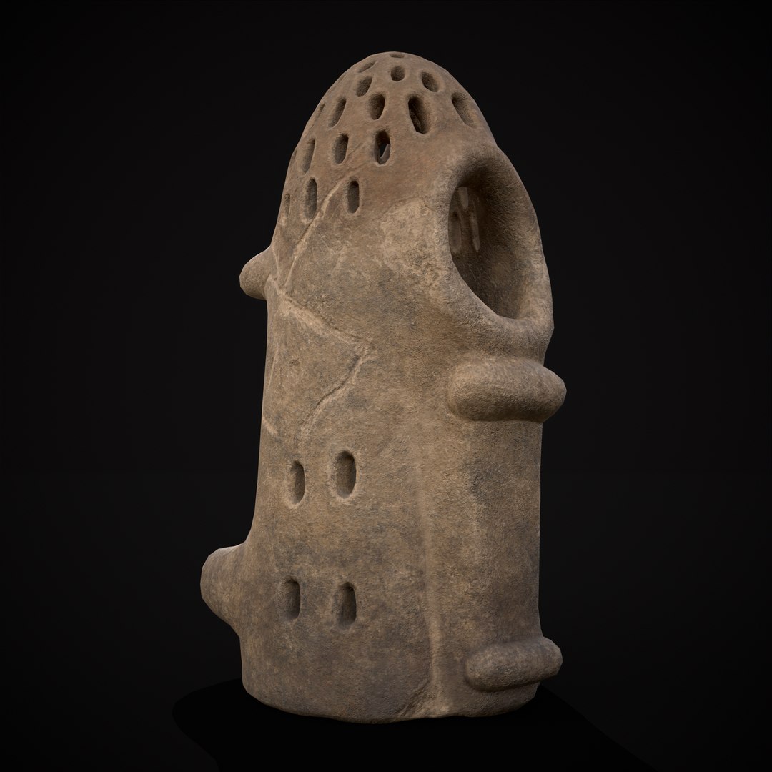 3D Model Clay Bee Keeper Smoker - TurboSquid 2176716