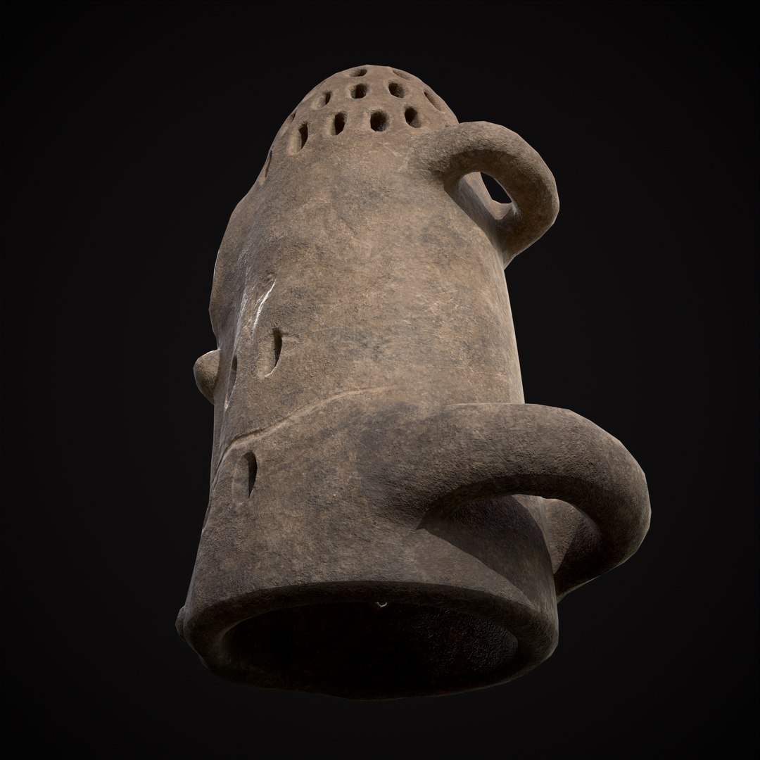 3D Model Clay Bee Keeper Smoker - TurboSquid 2176716