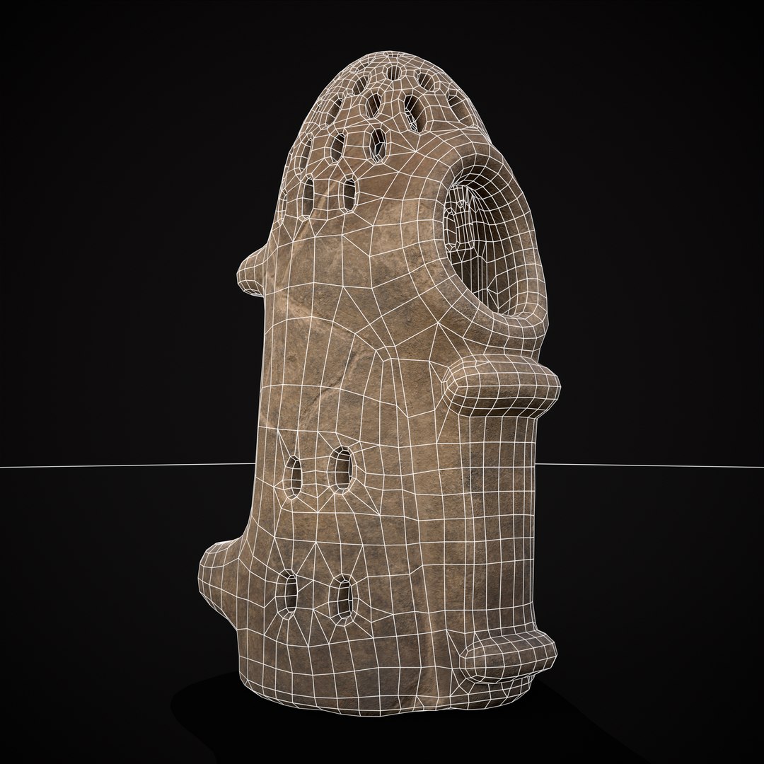 3D Model Clay Bee Keeper Smoker - TurboSquid 2176716