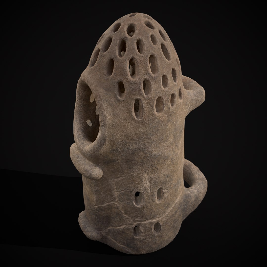 3D Model Clay Bee Keeper Smoker - TurboSquid 2176716