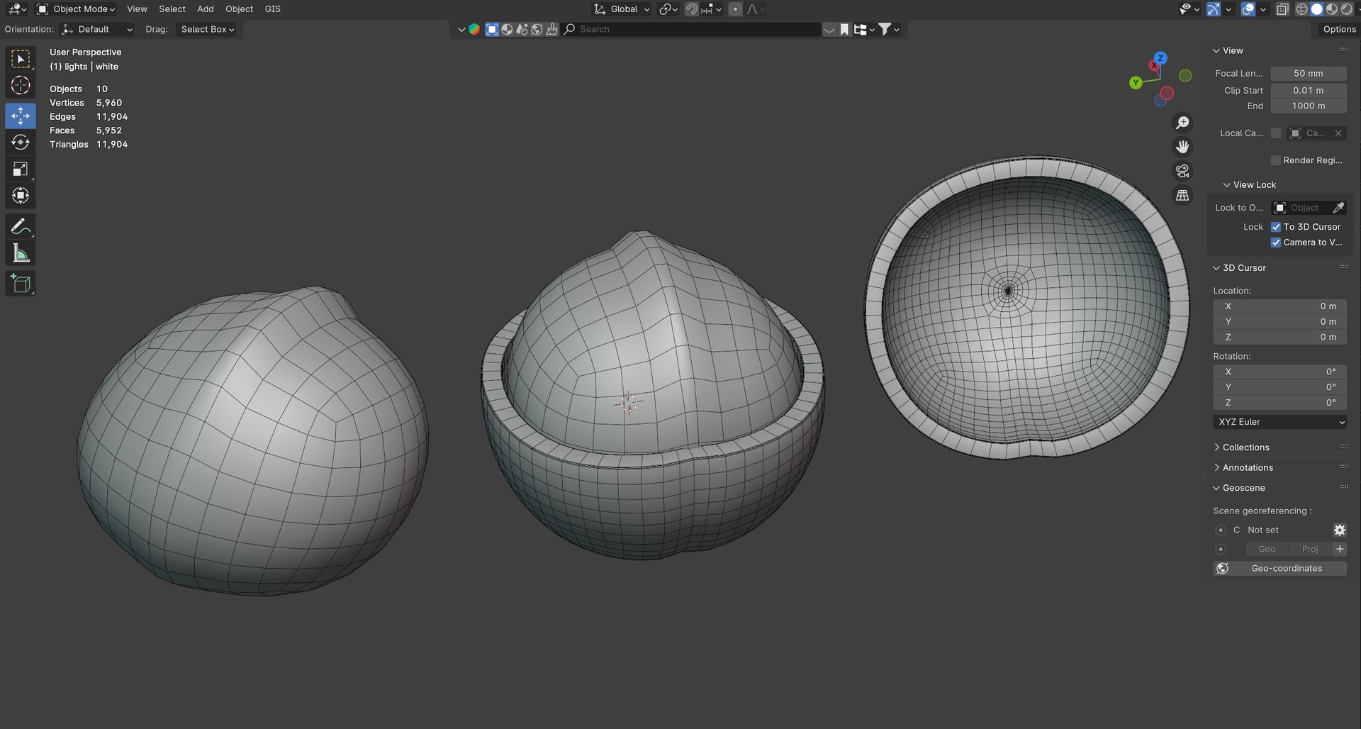 Macadamia Nut Collection 3D Model - TurboSquid 2408165