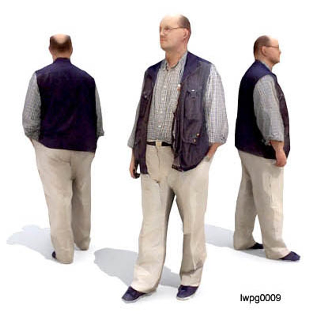 Lwpg3d 0009-0016 Individual People Max