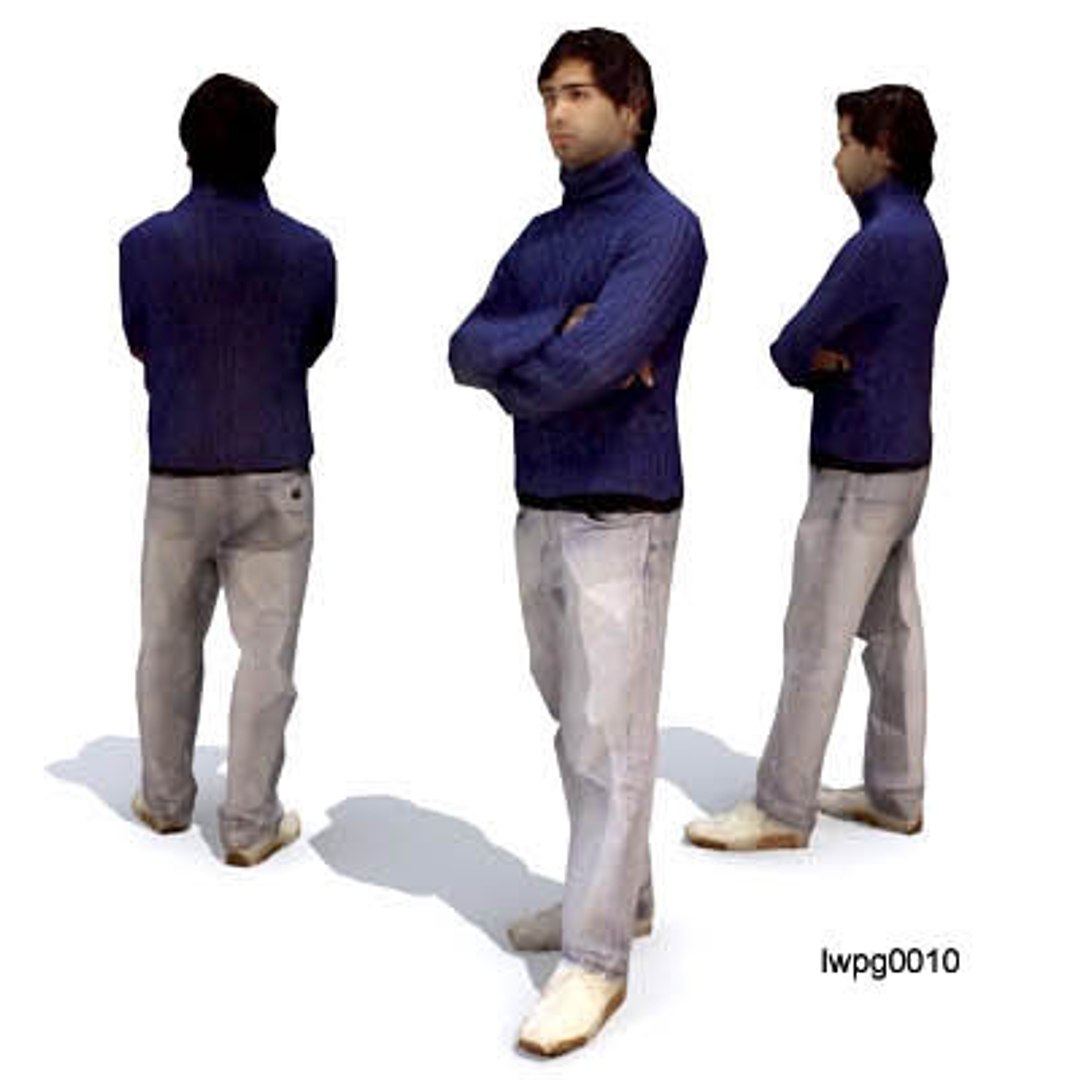 Lwpg3d 0009-0016 Individual People Max