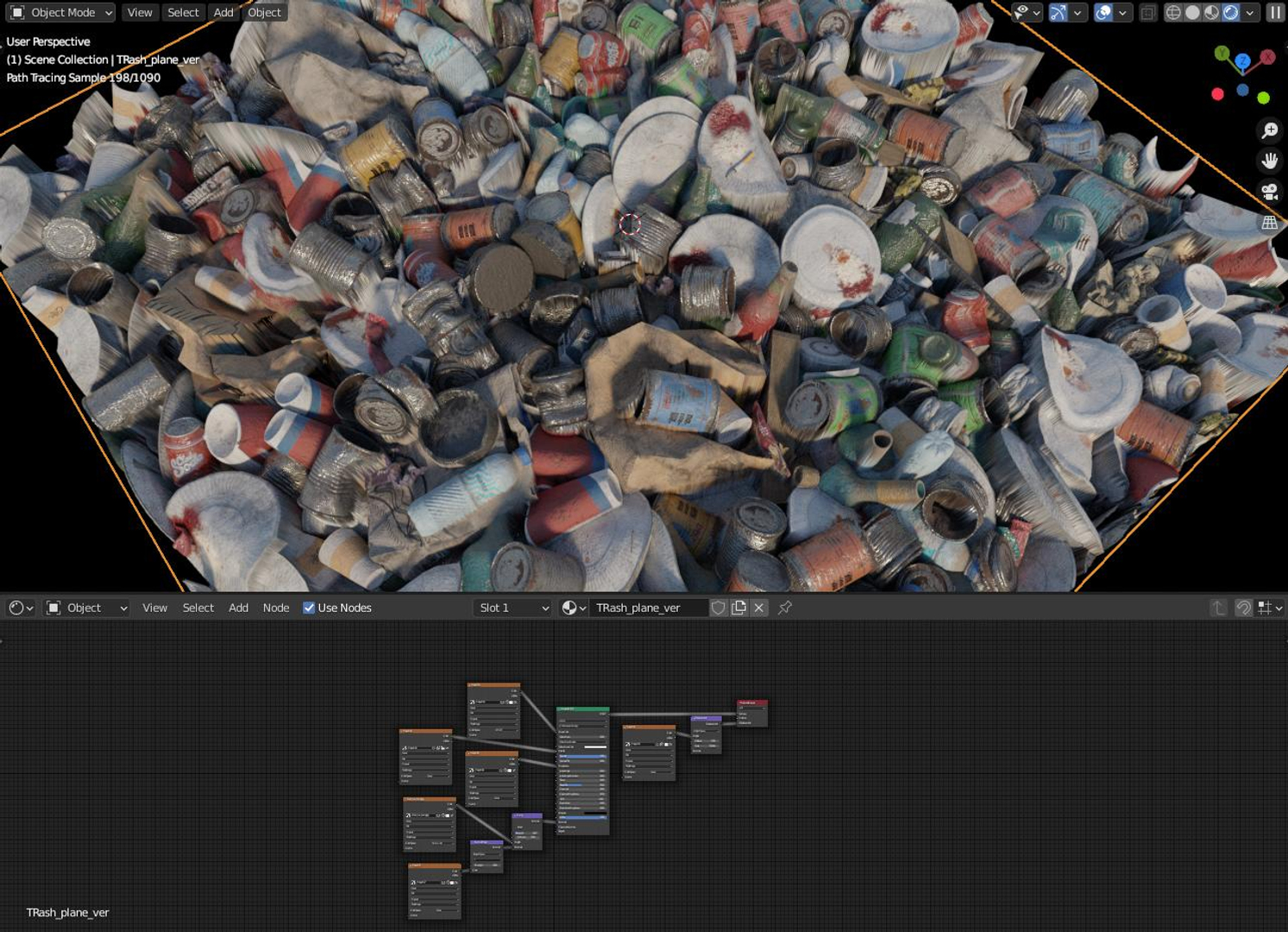 Ultra realistic Textures Trash Set 3D - TurboSquid 1758545