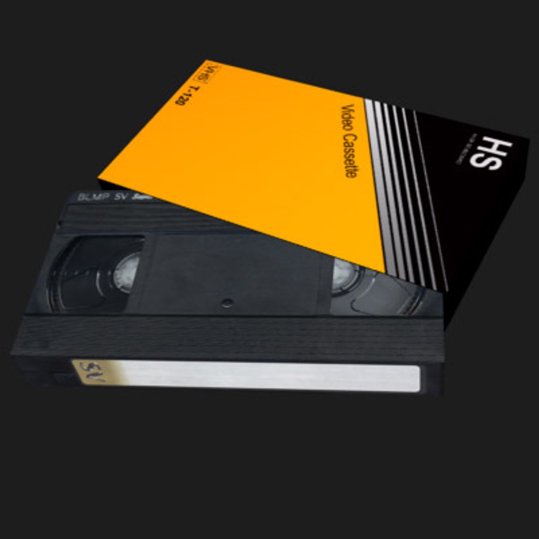 3d Vhs Tape