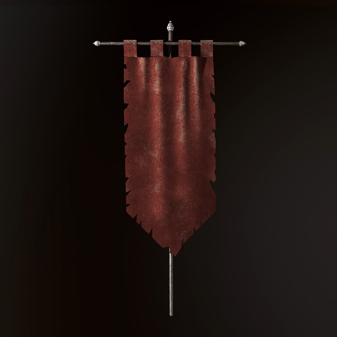 Ancient Flag Model - TurboSquid 1658126