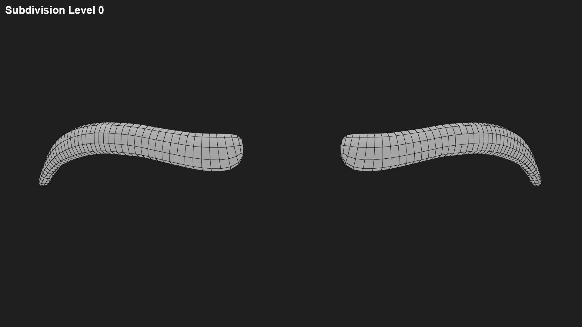 3D Cartoon Eyebrows Collection - TurboSquid 2083146