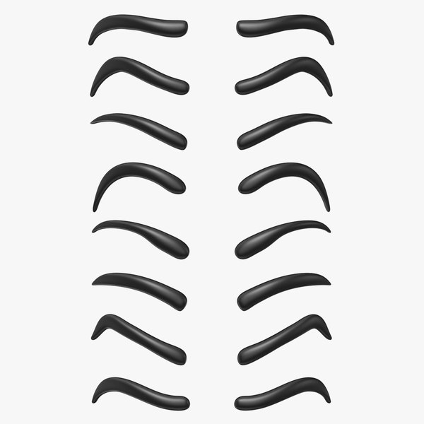 Eyebrow 3D Models for Download | TurboSquid